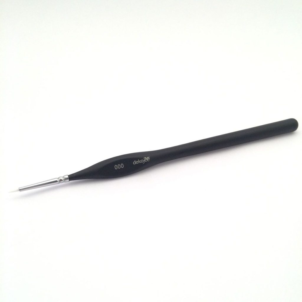 Pinceau ultra Fin taille 000 Dekofee - Perle Dorée